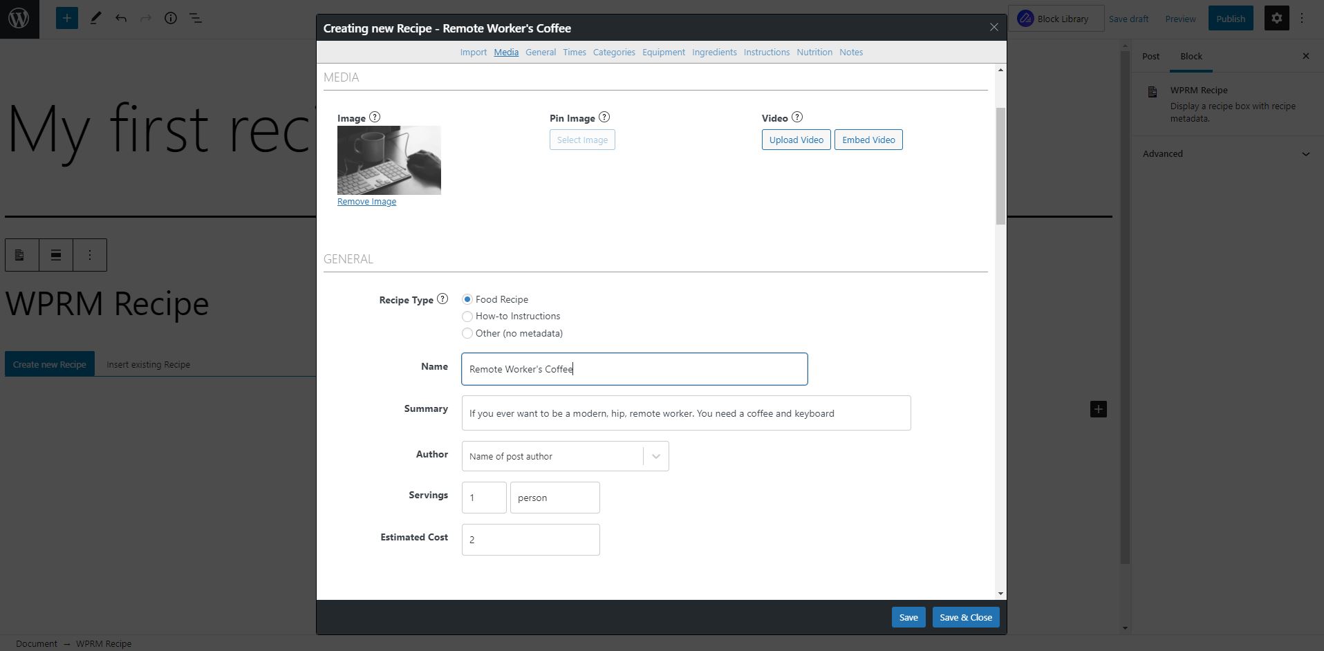 WP Recipe Maker review: Is it a good recipe schema card? - Fat Stacks Blog